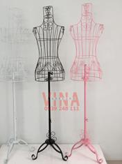 Manocanh khung sắt giá rẻ mẫu 02 - Manocanh giá rẻ gò vấp tphcm